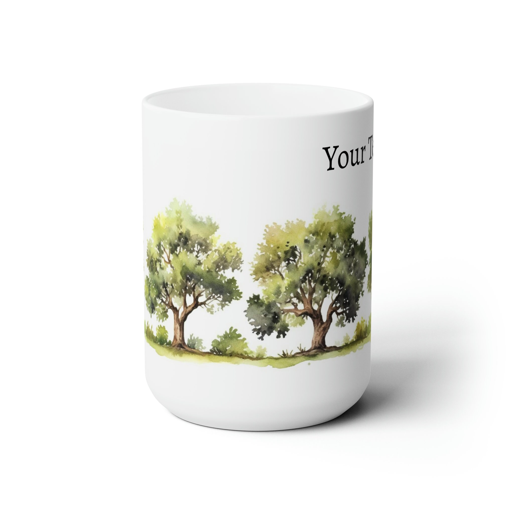 Oak Tree Mug, Oak Tree Lover Gift, Tree Lover Gift, Oak Tree Coffee Mug ...