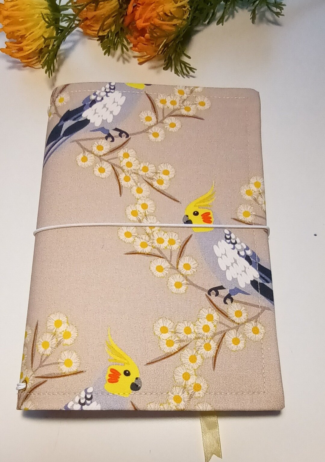 Australian Themed Travellers Notebook Styled Journal, A5 Fabric Cover ...