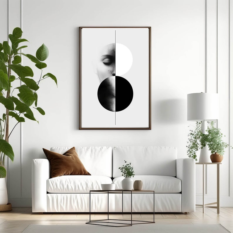 Set of 3 Minimalist Art Prints. Wall Art. Digital Prints. Home Design ...