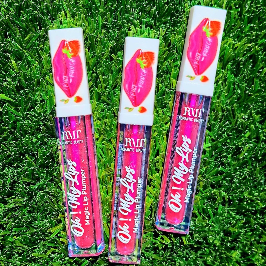 Romantic Beauty Oh My Lips Magic Lip Plumper - Strawberry - Etsy