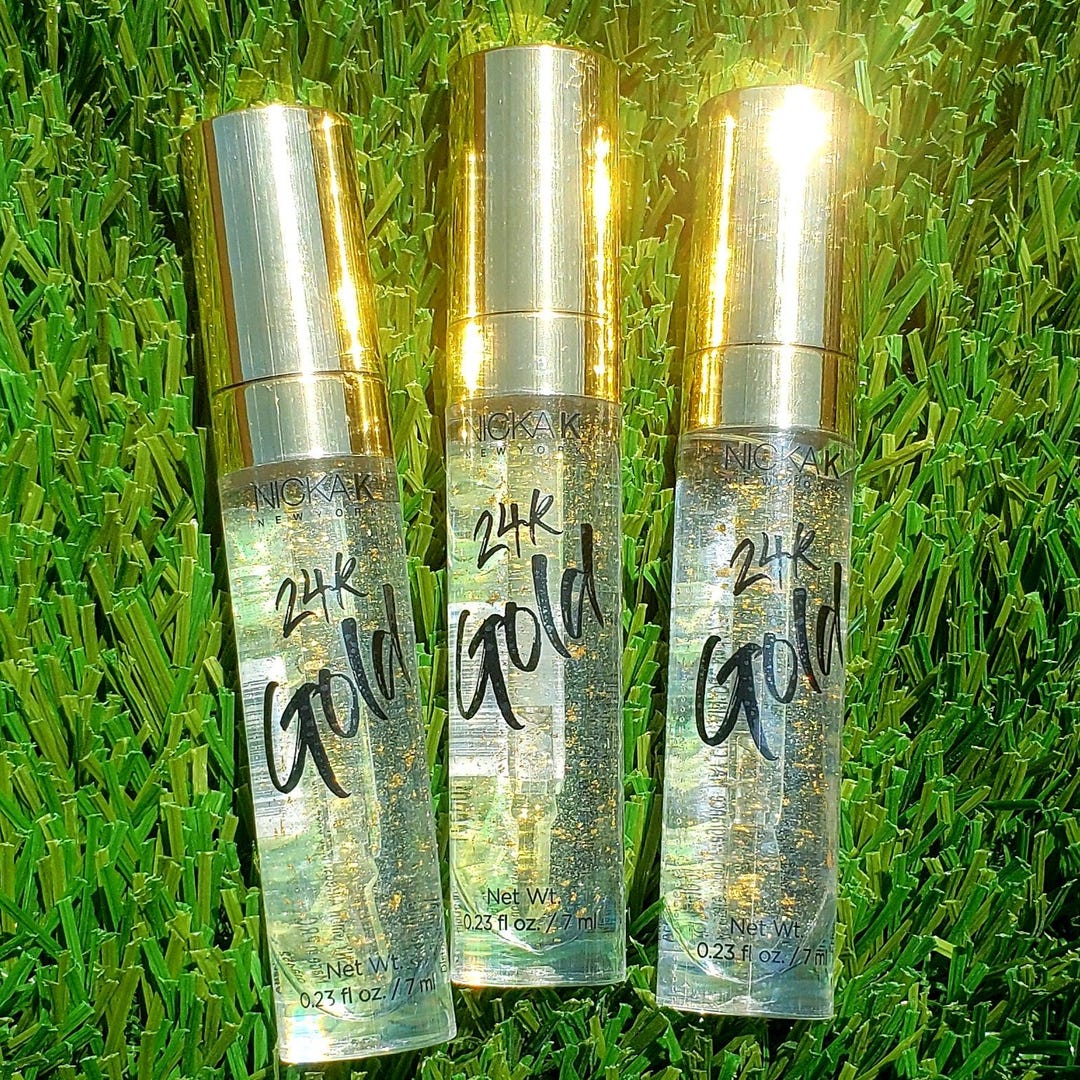 NK 24K Gold Lip Gloss - Gold - Etsy