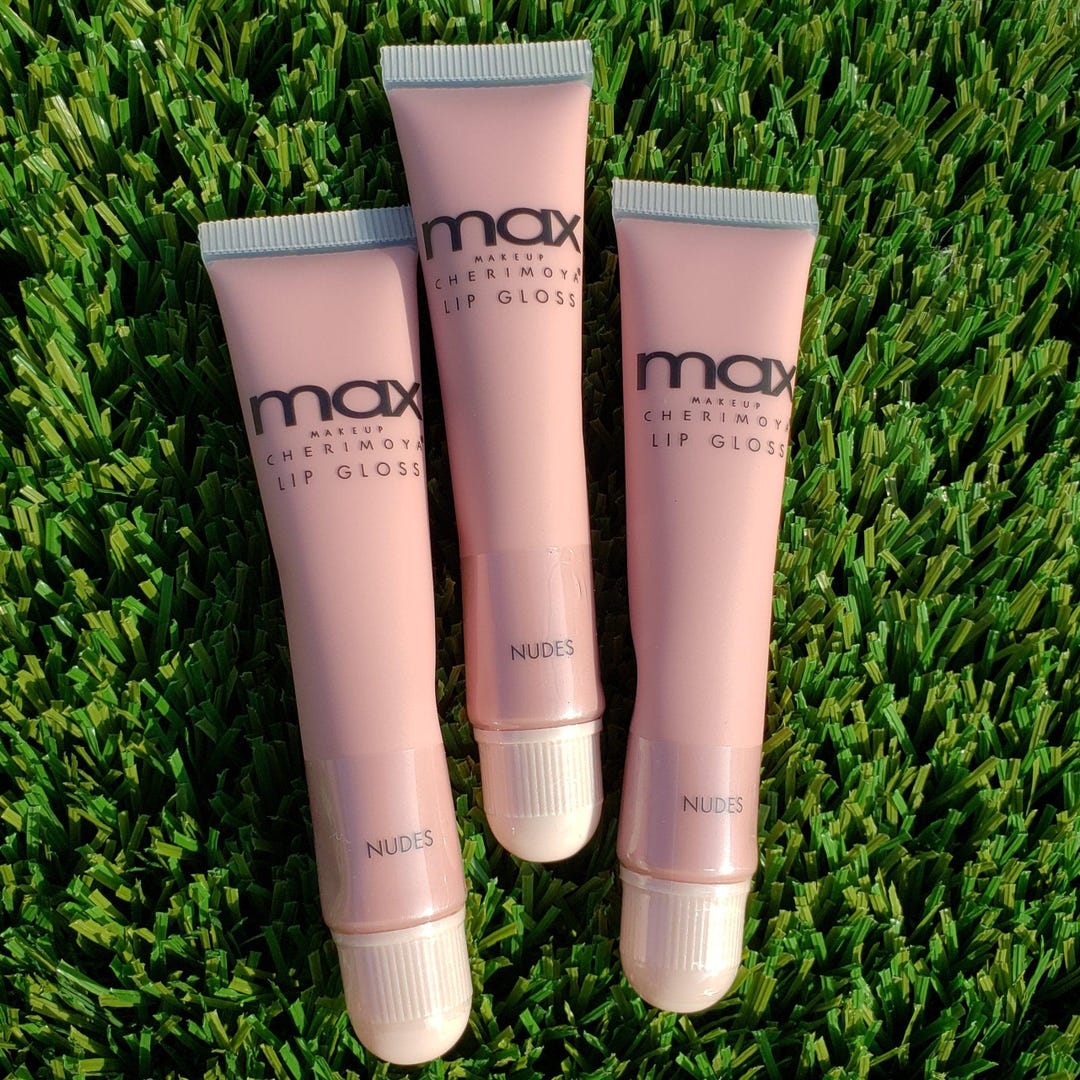 MAX Cherimoya Nude Creme Lip Gloss - Nude - Etsy