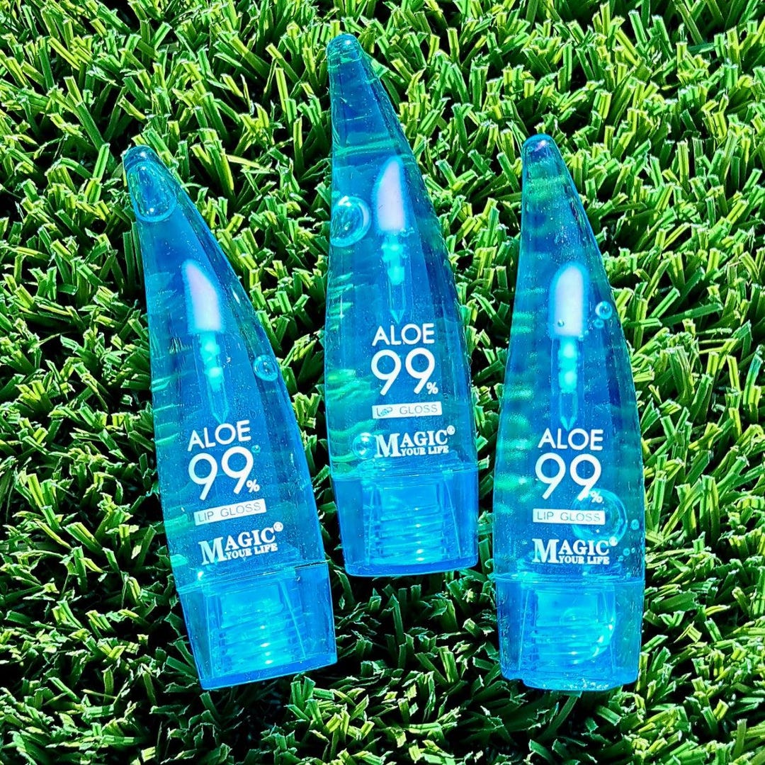 Magic Aloe Vera Lip Oil Blue - Etsy