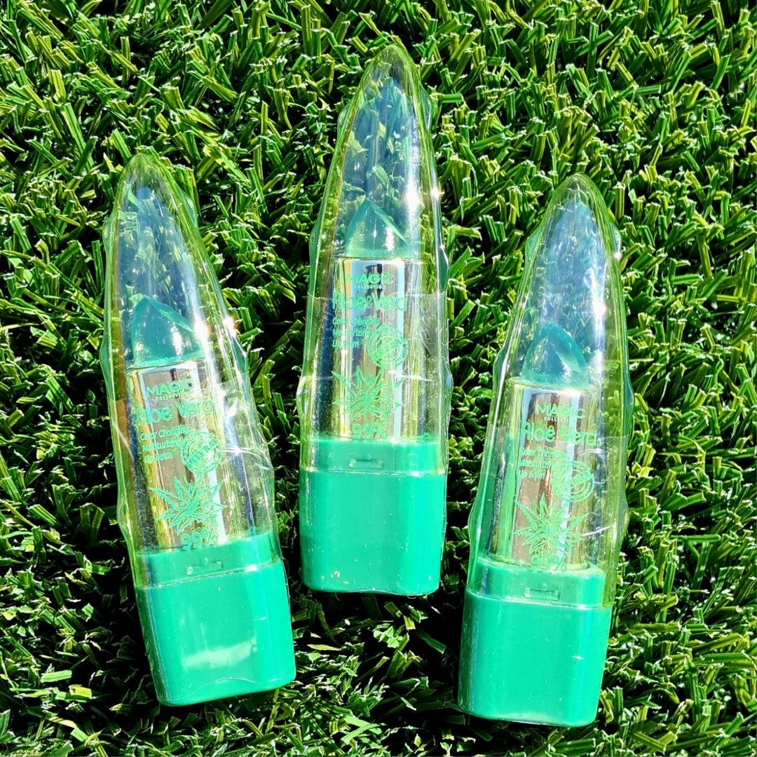 Magic Aloe Vera Color Change Lip Balm - Etsy