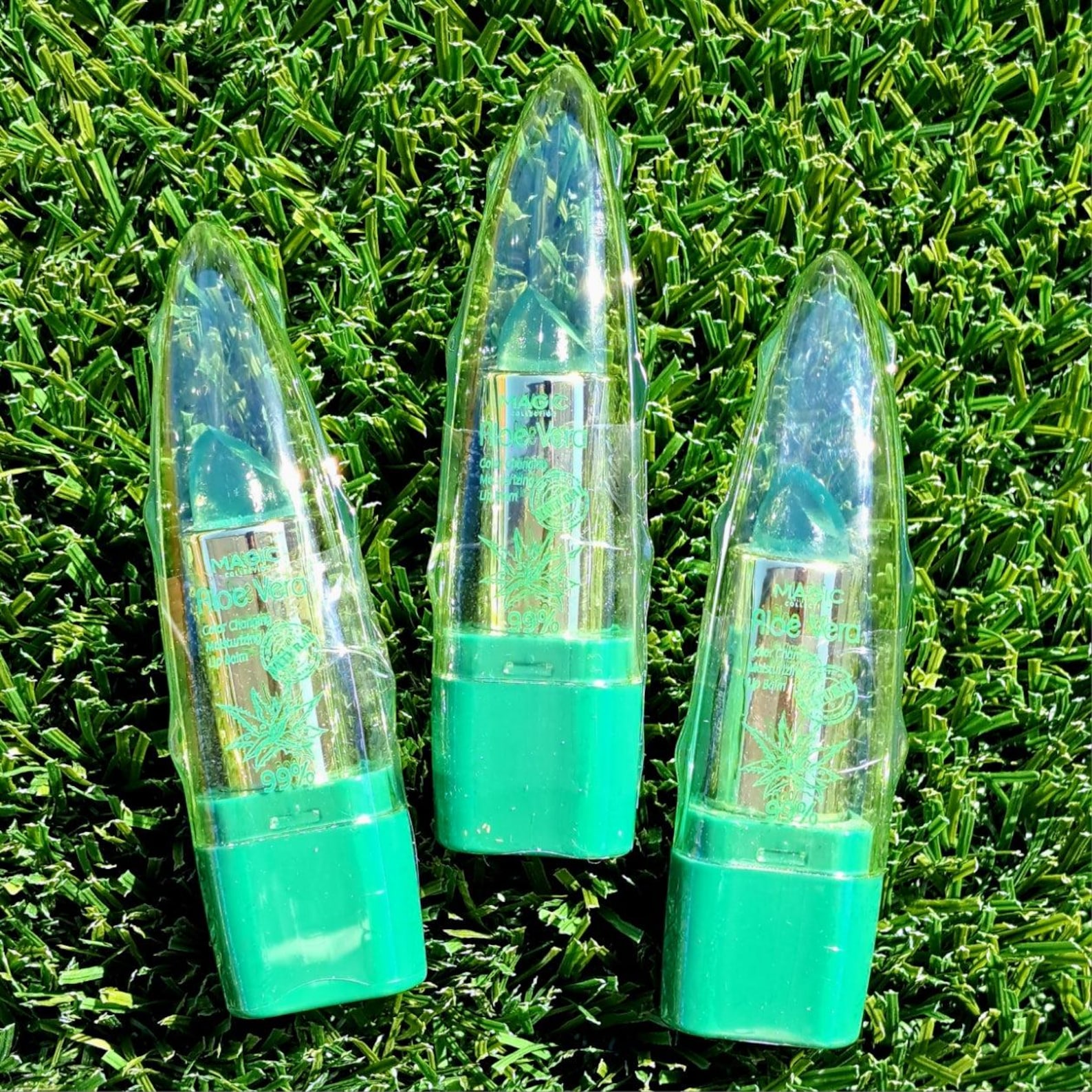 Magic Aloe Vera Color Change Lip Balm - Etsy