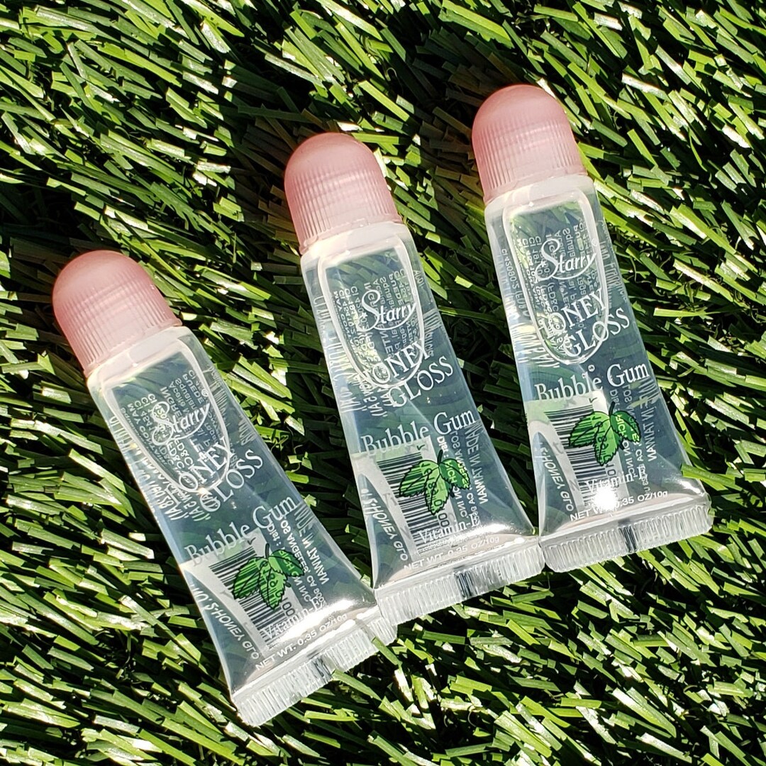 Starry Honey Crystal Lip Gloss Bubblegum - Etsy