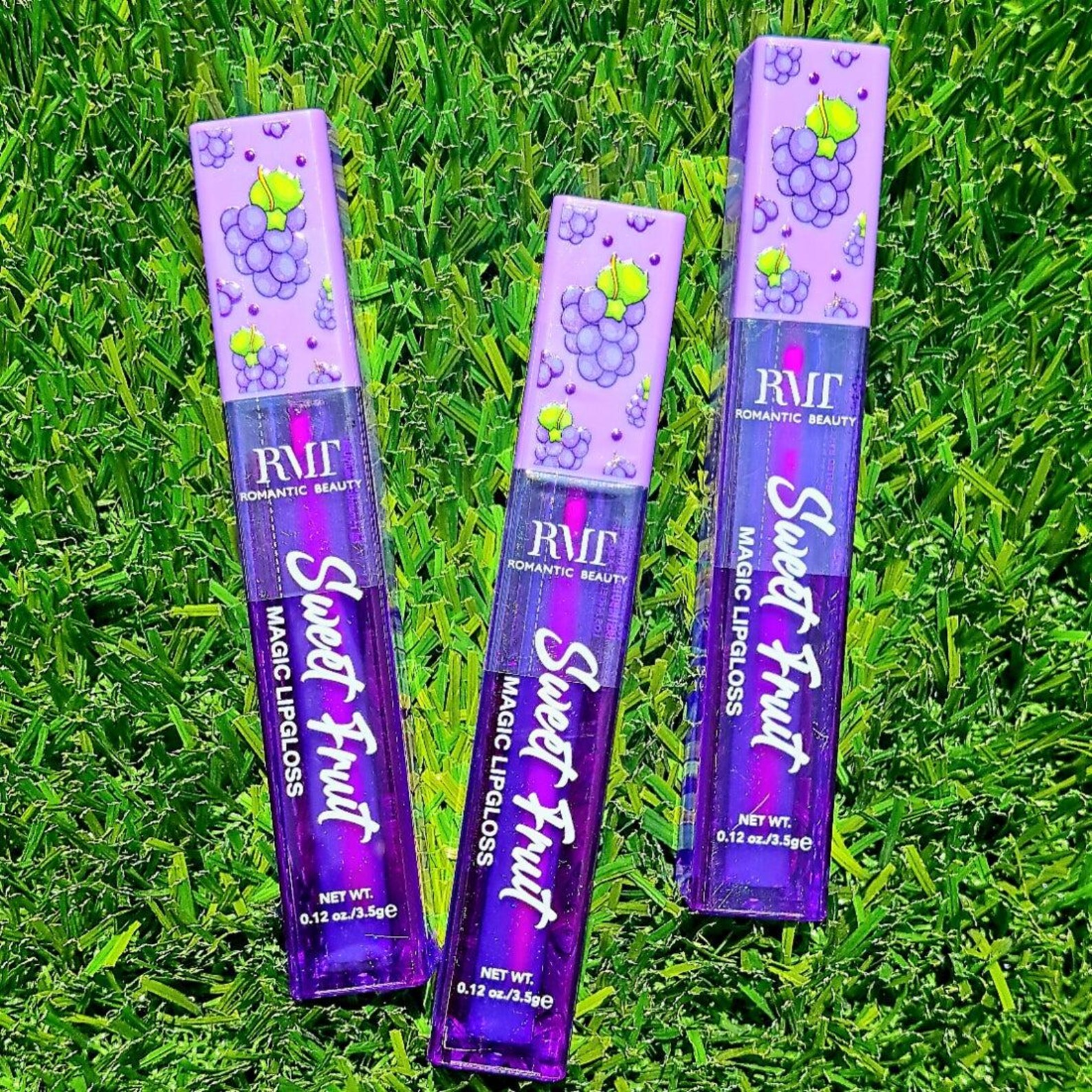 Romantic Beauty Magic Sweet Fruit Lip Gloss - Grape - Etsy
