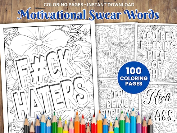 Positive Words Coloring Pages For Teachers