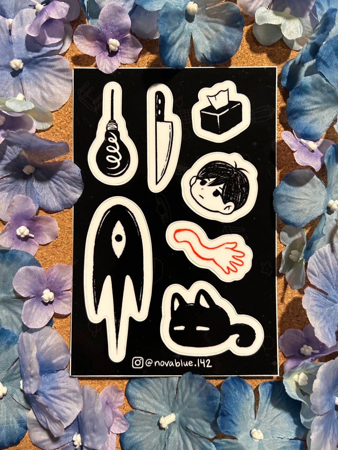 Omori 4x6 Sticker Sheet - Waterproof, Uv-protected, Durable Vinyl - Etsy
