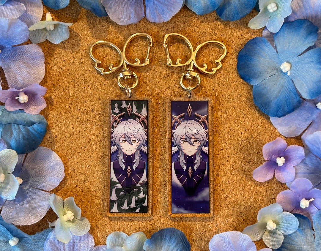 Sunday 3 Inch Acrylic Charm - With Angel's Trumpets (honkai Star Rail ...