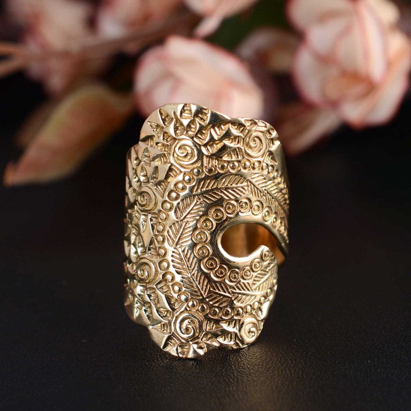 Full Finger Ring - Etsy