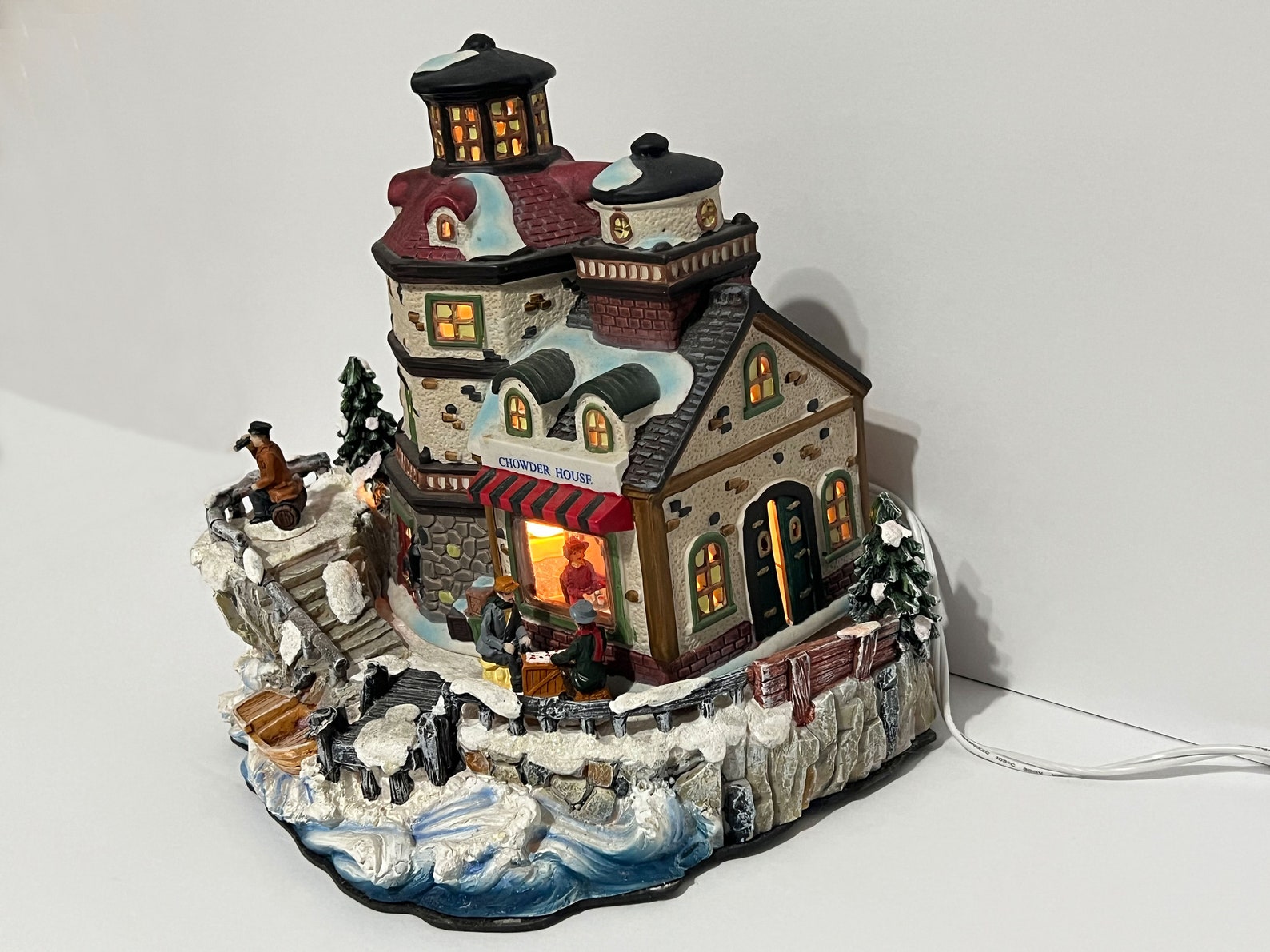 Holiday Collection Porcelain Harbour House With Original Box Hand ...