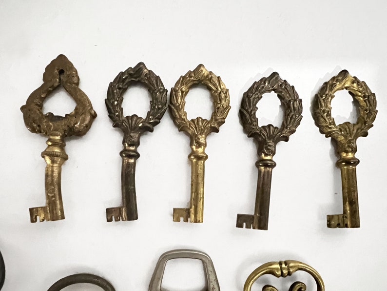 Antique Skeleton Key: Ornate Vintage Keys, Choose Your Key - Etsy