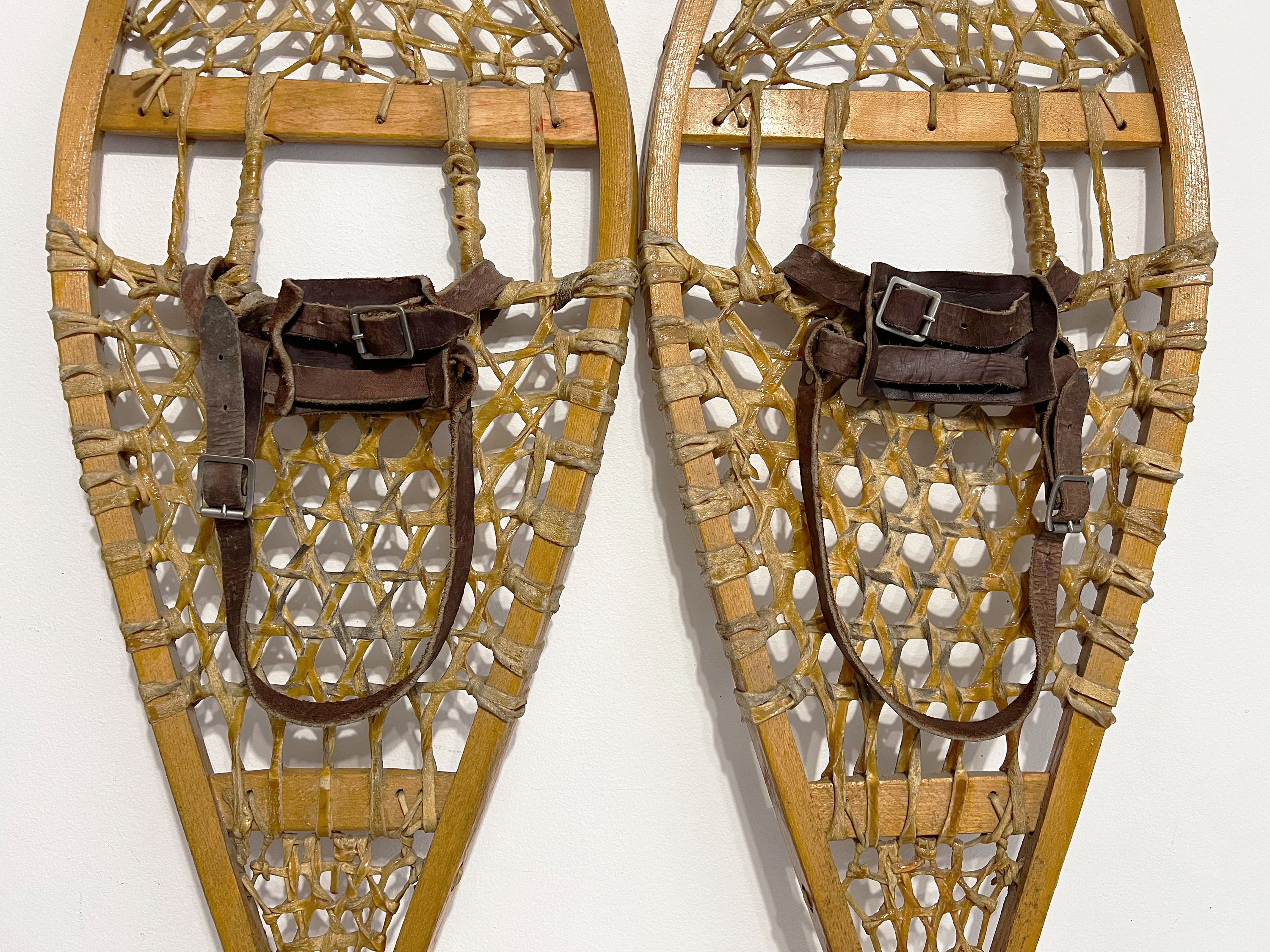 Vintage Snowshoes 11'' X 36'' Quebec, Canada ***prices Include Taxes ...