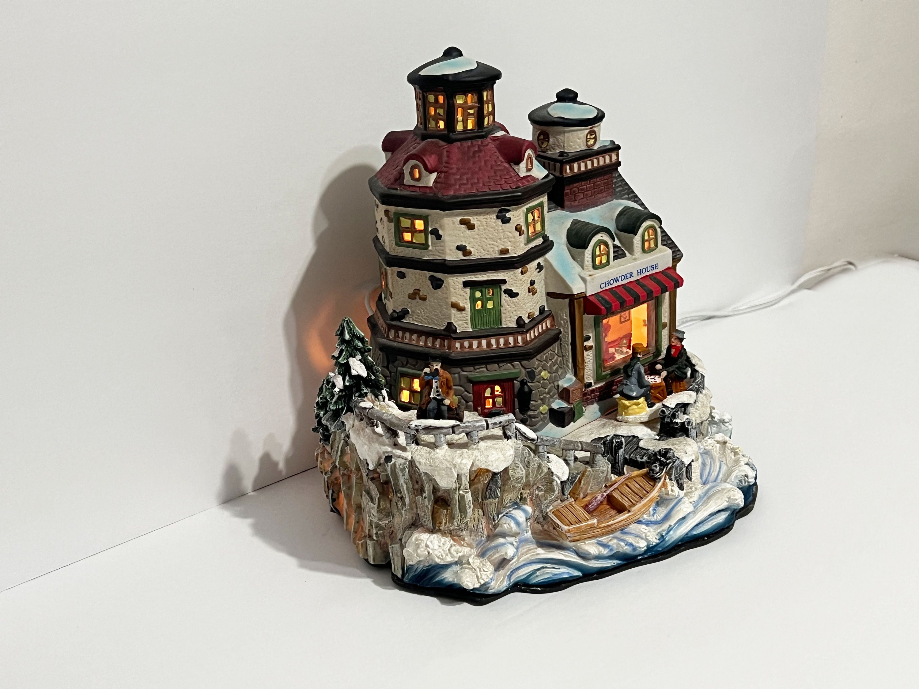 Holiday Collection Porcelain Harbour House With Original Box Hand ...