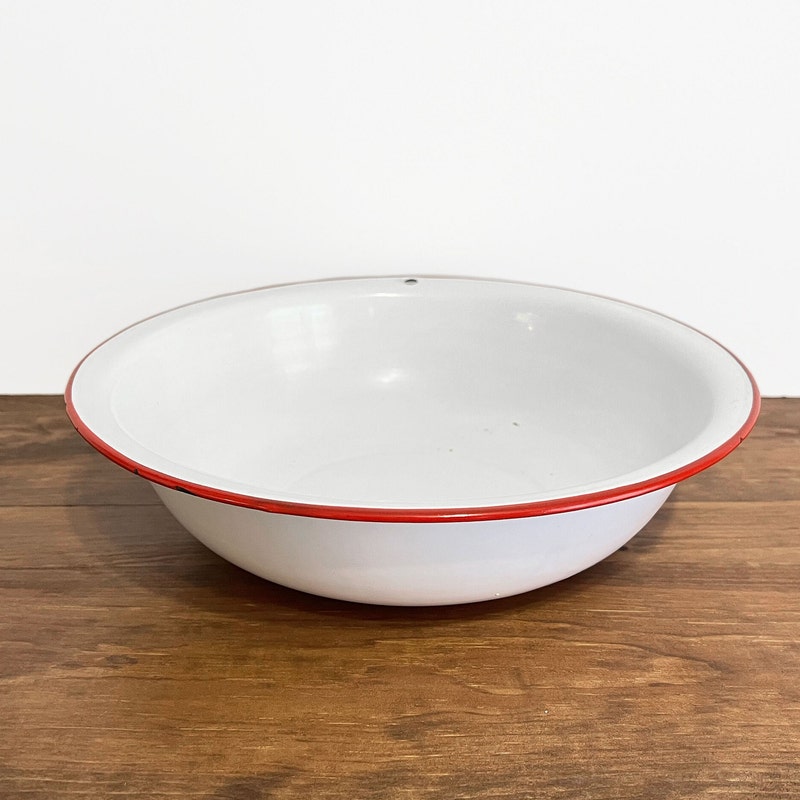 Enamelware Bowl - Etsy
