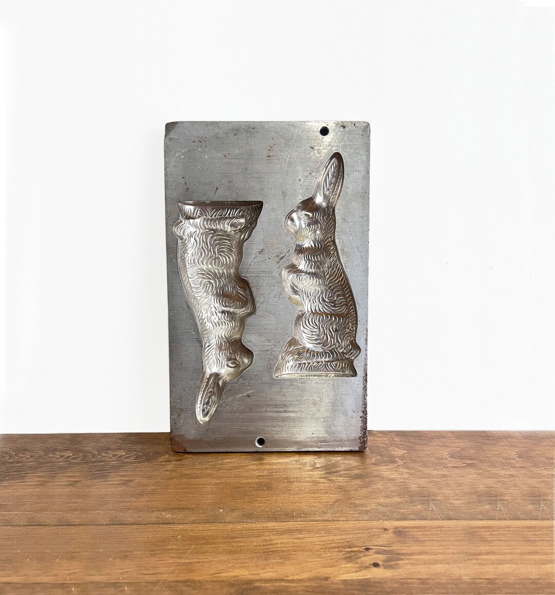 Antique Heavy Solid Rabbit Chocolate Mold - Etsy