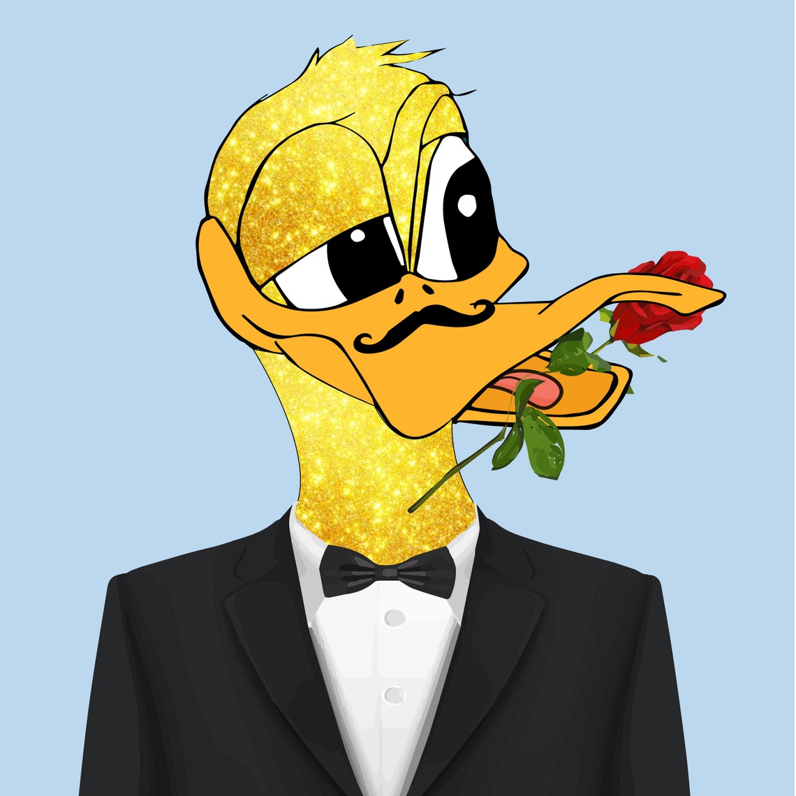 Canva Print Art the Busy Duck - Etsy