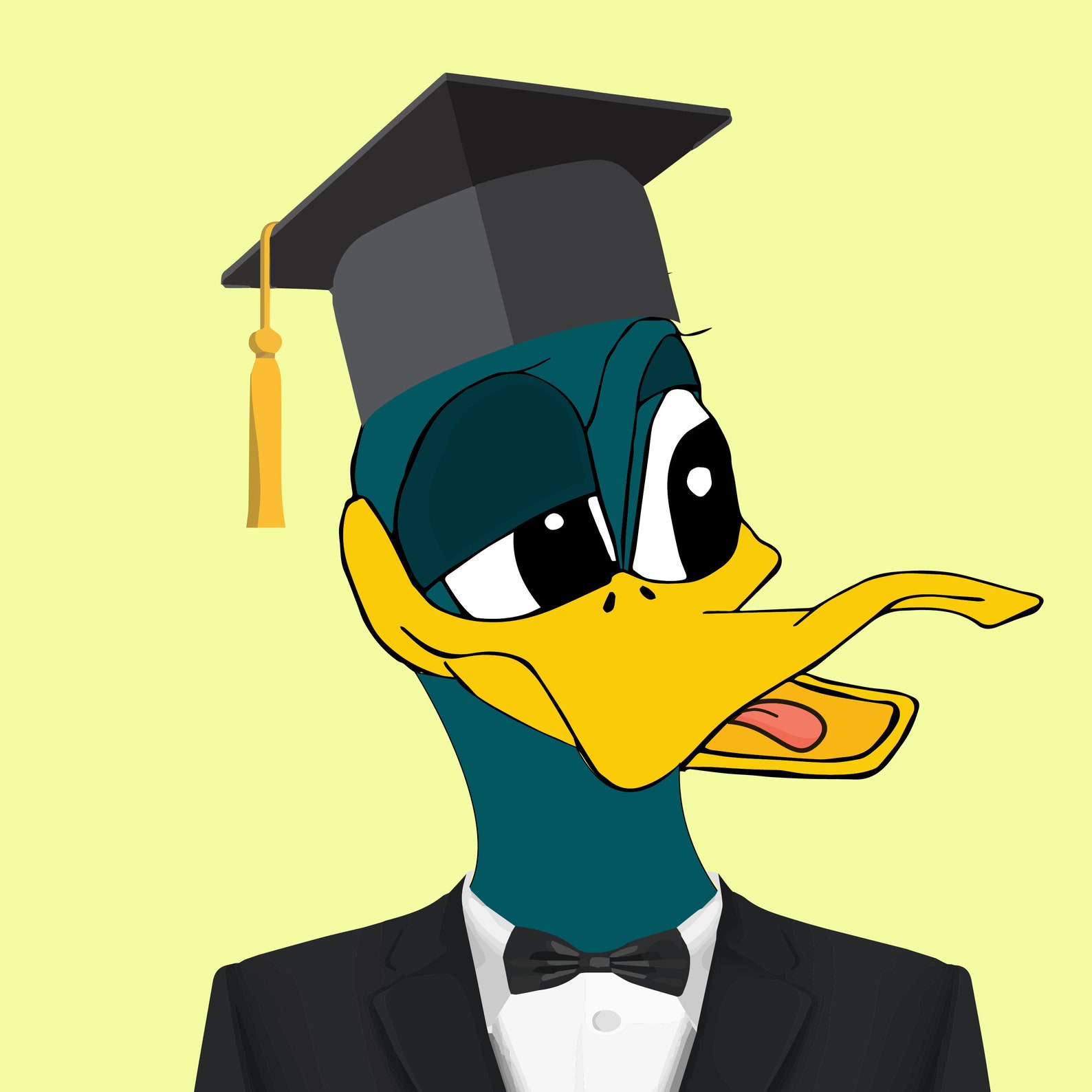 Canva Print Art the Busy Duck - Etsy