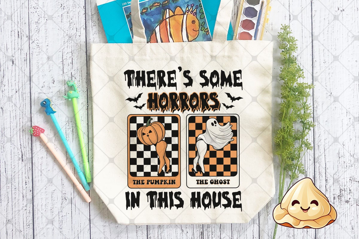 There's Some Horrors in This House PNG Bundle, Funny Halloween Bundle ...