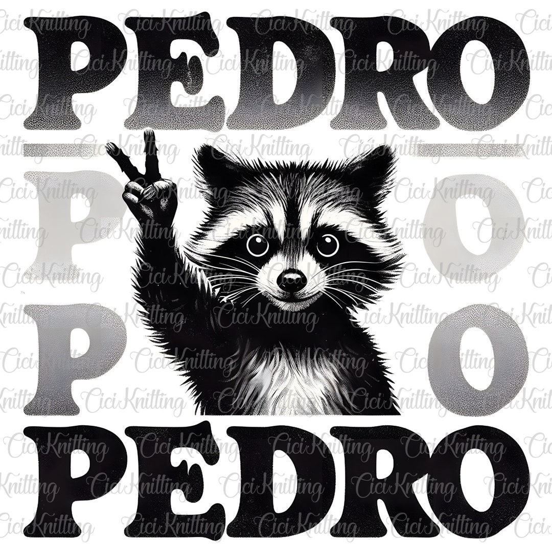 Pedro Pedro Dancing Raccoon Png T Shirt Pedro Racoon Meme, Pedro ...