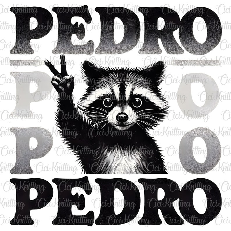 Pedro Pedro Dancing Raccoon Png T Shirt Pedro Racoon Meme, Pedro ...