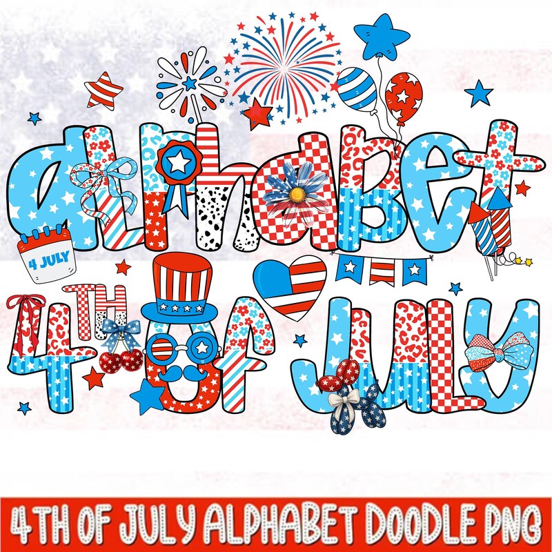 Patriotic Letters - Etsy