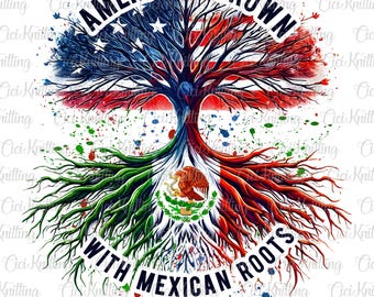 American Grown With Mexican Roots Png, Mexican Roots Spanish Png ...