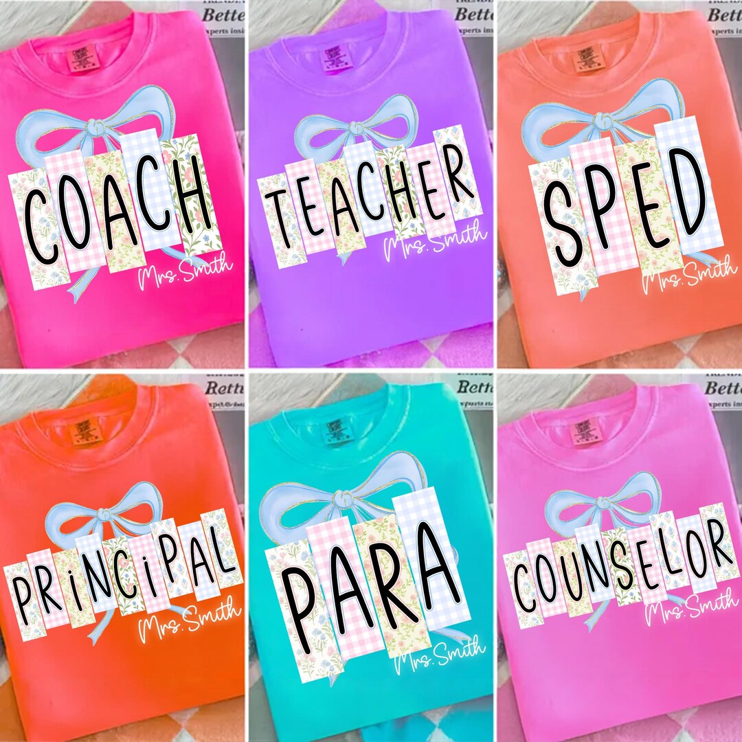 School Occupation PNG Bundle, Back to School Teacher Sped Para ...