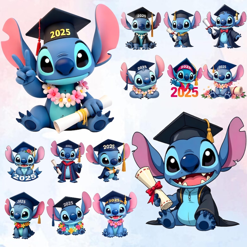 Stitch Grad for Cricut - Etsy