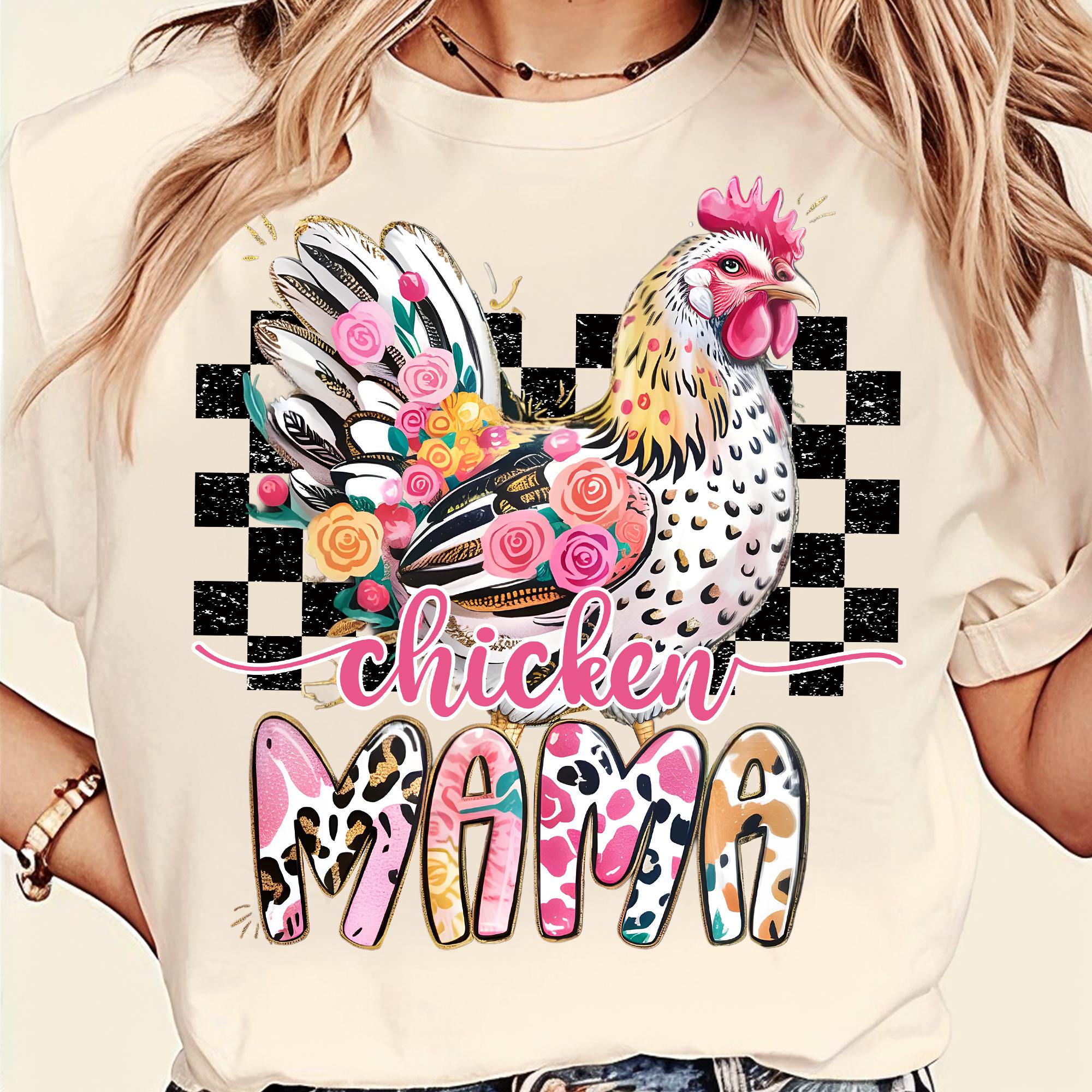 Boujee Chicken Digital Design, Chicken Mama Png, Chicken Lover Png ...
