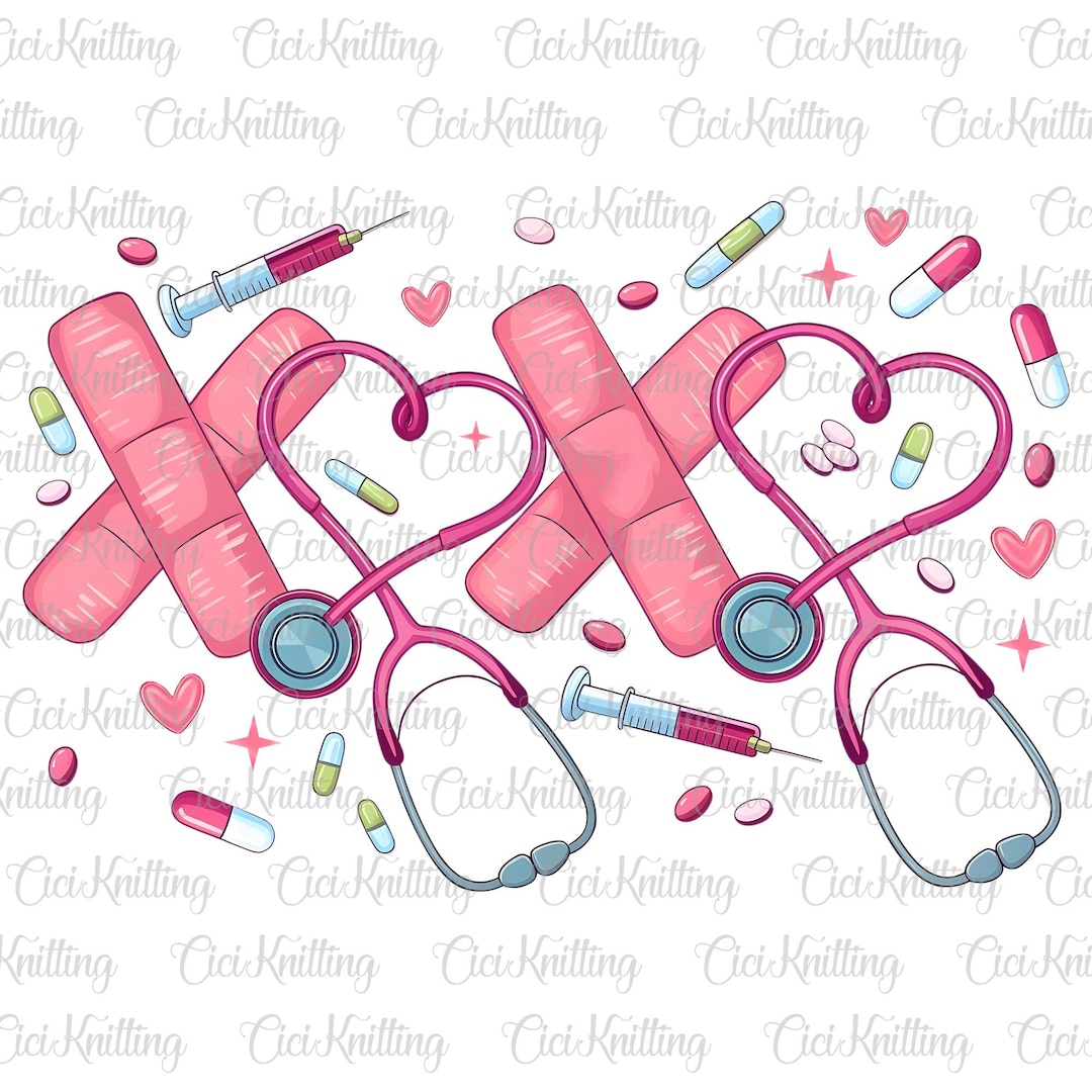 Pink Valentine Nurse Png Design, Valentine Png, Valentine School Nurse ...
