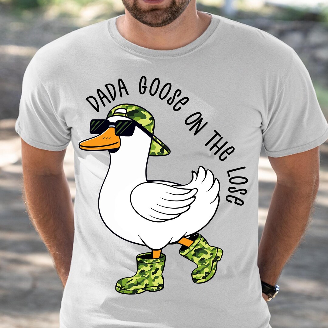 Dada Goose on the Loose Png, Camo Silly Goose on the Loose PNG ...
