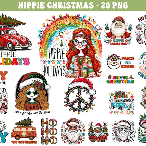 Hippie Christmas - Etsy