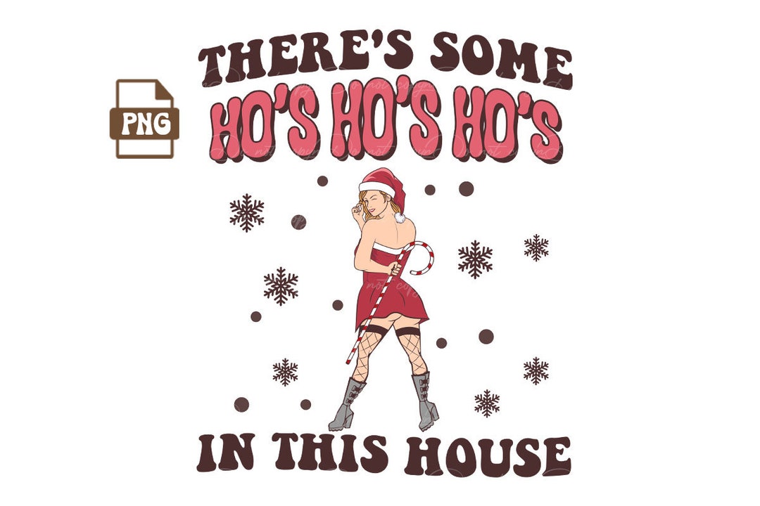 Retro Christmas Png, Santa Png Funny, Mama Retro Png, Ho Ho Ho ...