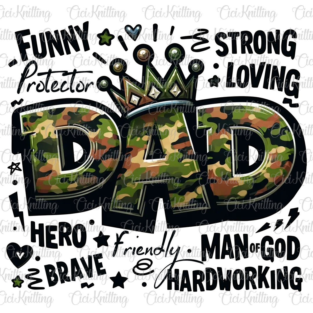 Dad Png, Dad Graffiti Png Png, Father's Day Png, King Dad Png, Graffiti ...