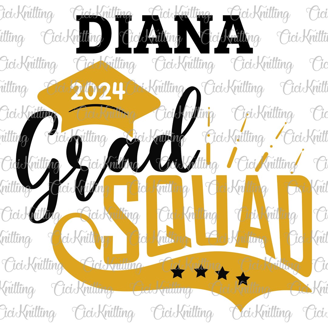 Grad Squad Svg, Congrats Grad Svg, Graduation Trip Svg, Graduation ...