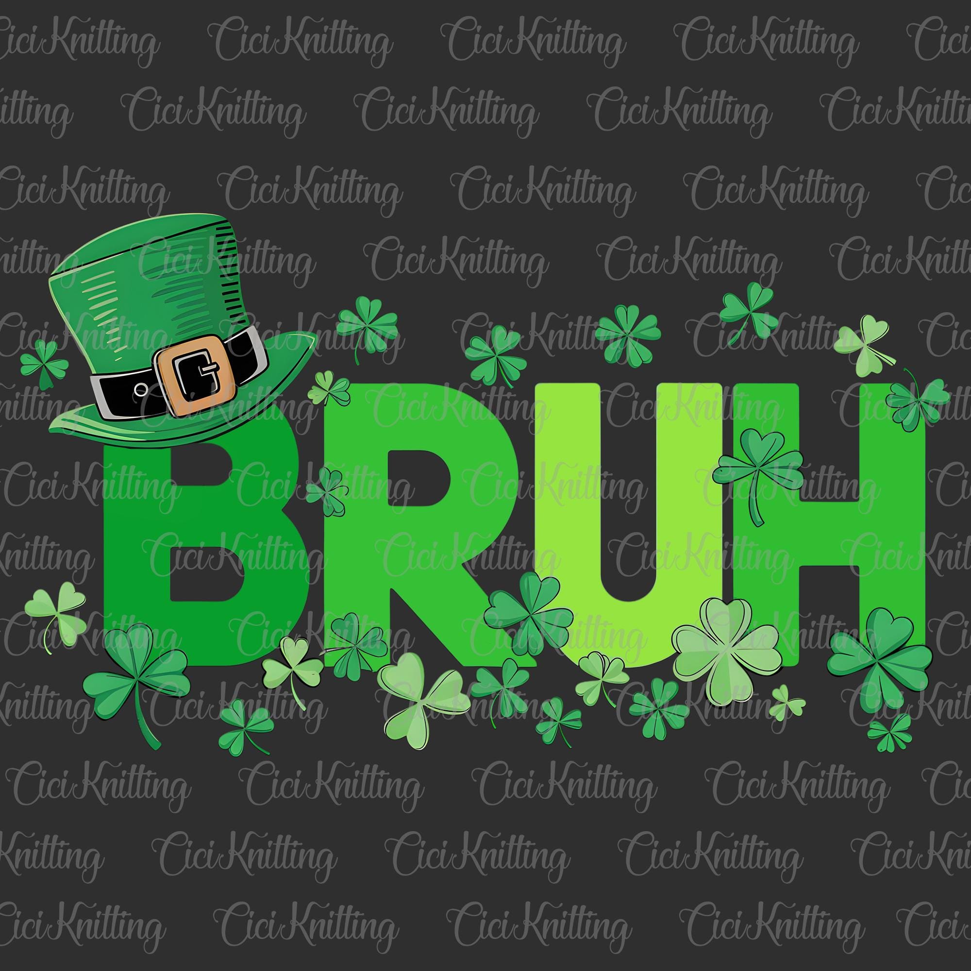 Leprechaun Bruh St Patricks Day Png, Lucky Shamrock, Teens Boys Saint ...