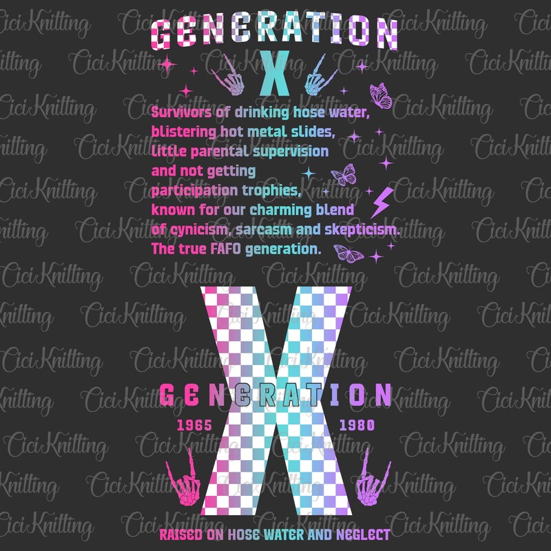 Gen X T Shirt - Etsy