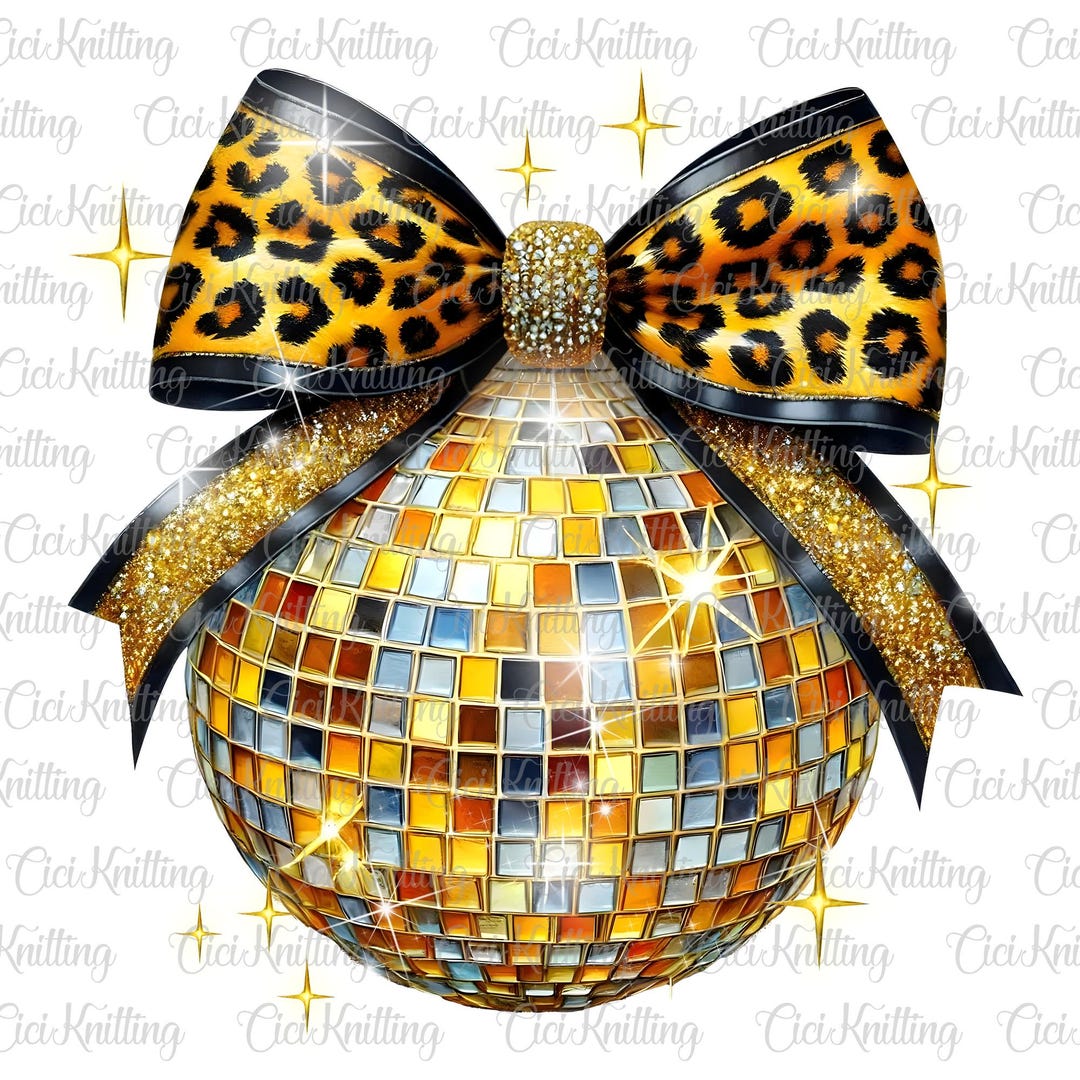 New Year Disco Ball PNG, Happy New Year Png, Hello 2025 Png, Gold ...