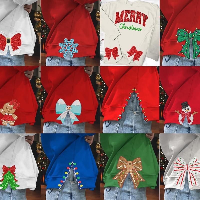 Side Patch Bow - Etsy