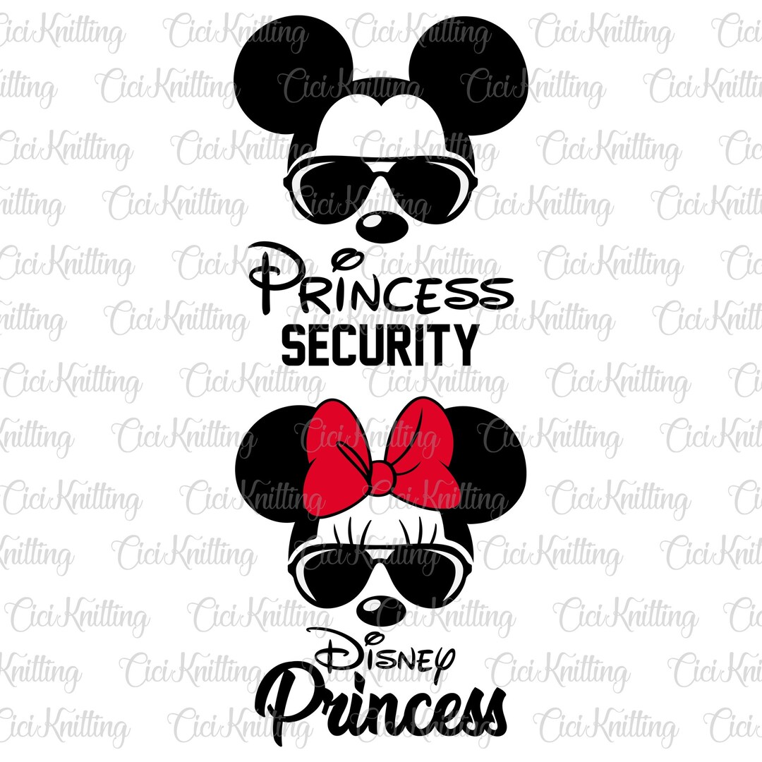 Bundle Princess Security Svg, Mouse and Friends Svg, Magical Kingdom ...