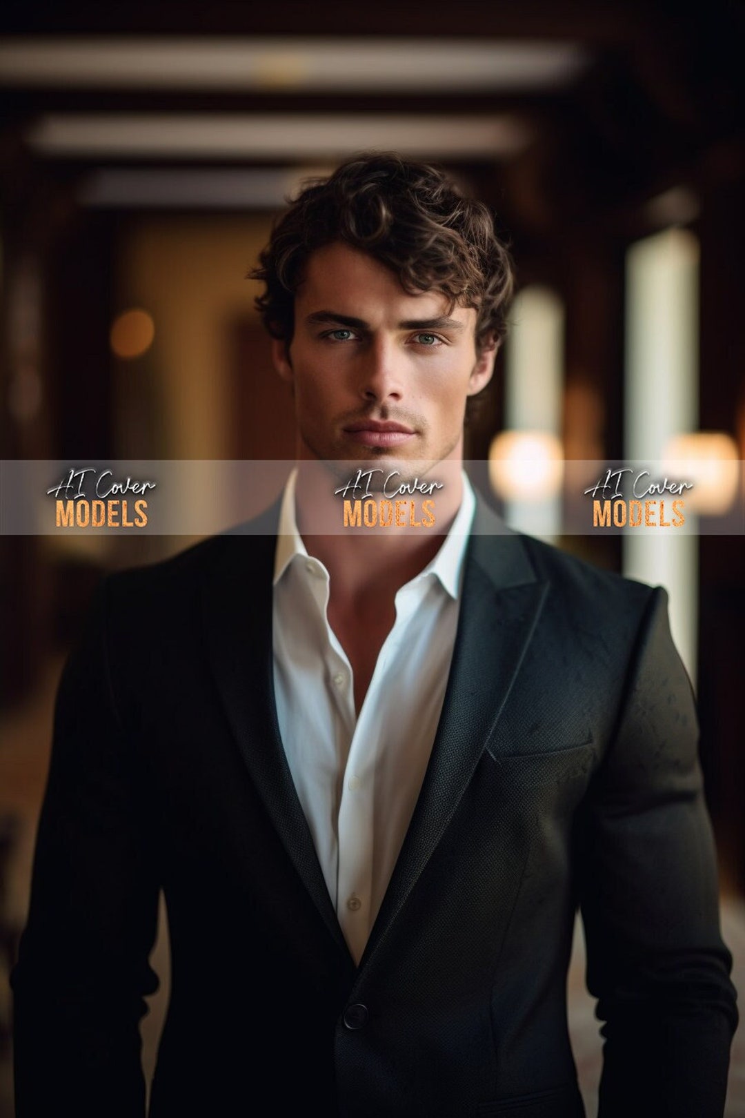 AI Model, AI Cover Model, Romance Novel Model, Male Model, Cover Model ...