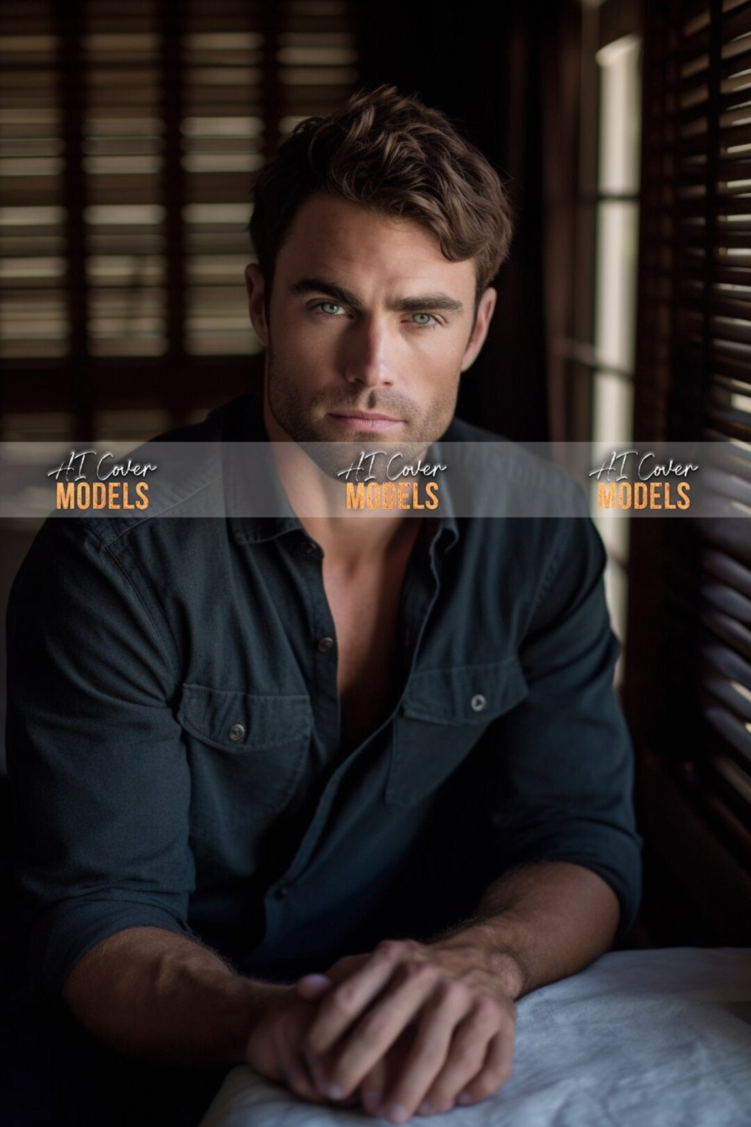 AI Model AI Cover Model Romance Novel Model Male Model - Etsy