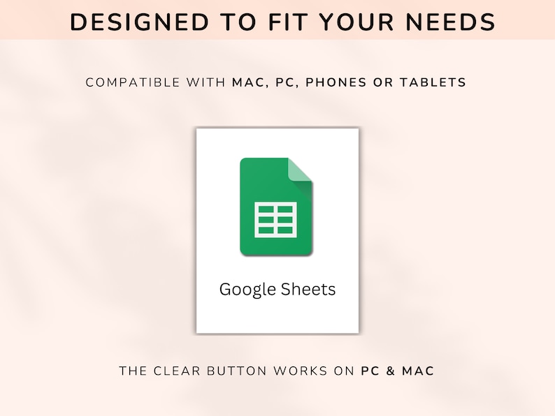 Digital Smart Calendar for Google Sheets, Task Tracker Spreadsheet ...