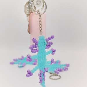 Bead Keychain Girls Axolotl Gift Party Favor Girl Kids Birthday ...