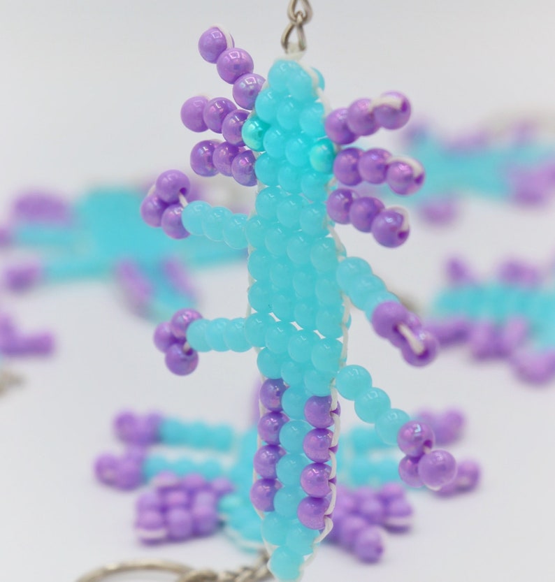 Bead Keychain Girls Axolotl Gift Party Favor Girl Kids Birthday ...