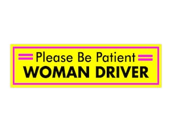 Anxious Driver Sticker Caution Anxious Driver I Hate - Etsy