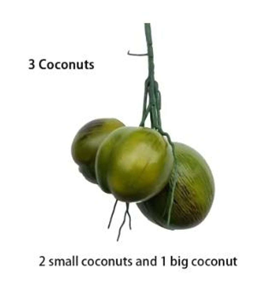 Artificial Coconut Palm Tree Fake Tropical Large Green Plant Palm Home ...