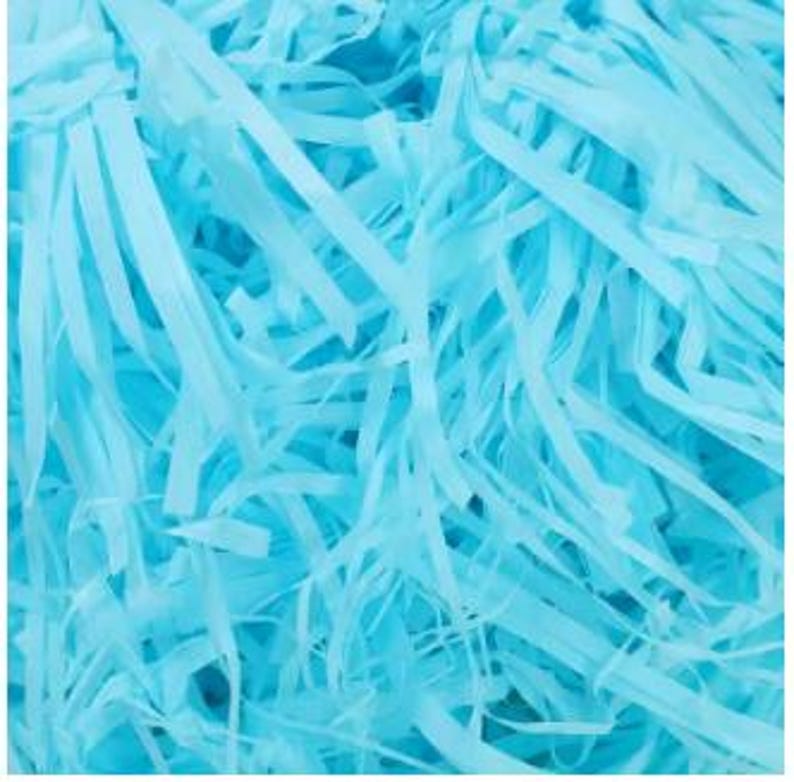 100g Shredded Paper Colorful Raffia Candy Boxes DIY Gift Box Filling ...